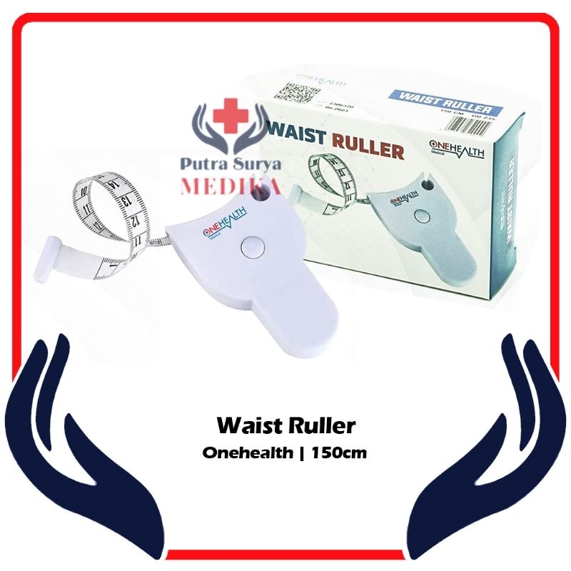 Jual Alat Ukur Meteran Lingkar Perut OneHealth Waist Ruler | Shopee ...