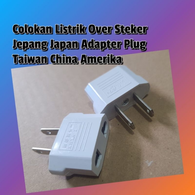 Jual AEBRAND Travel Adaptor Colokan over steker JEPANG, TAIWAN dan USA ...