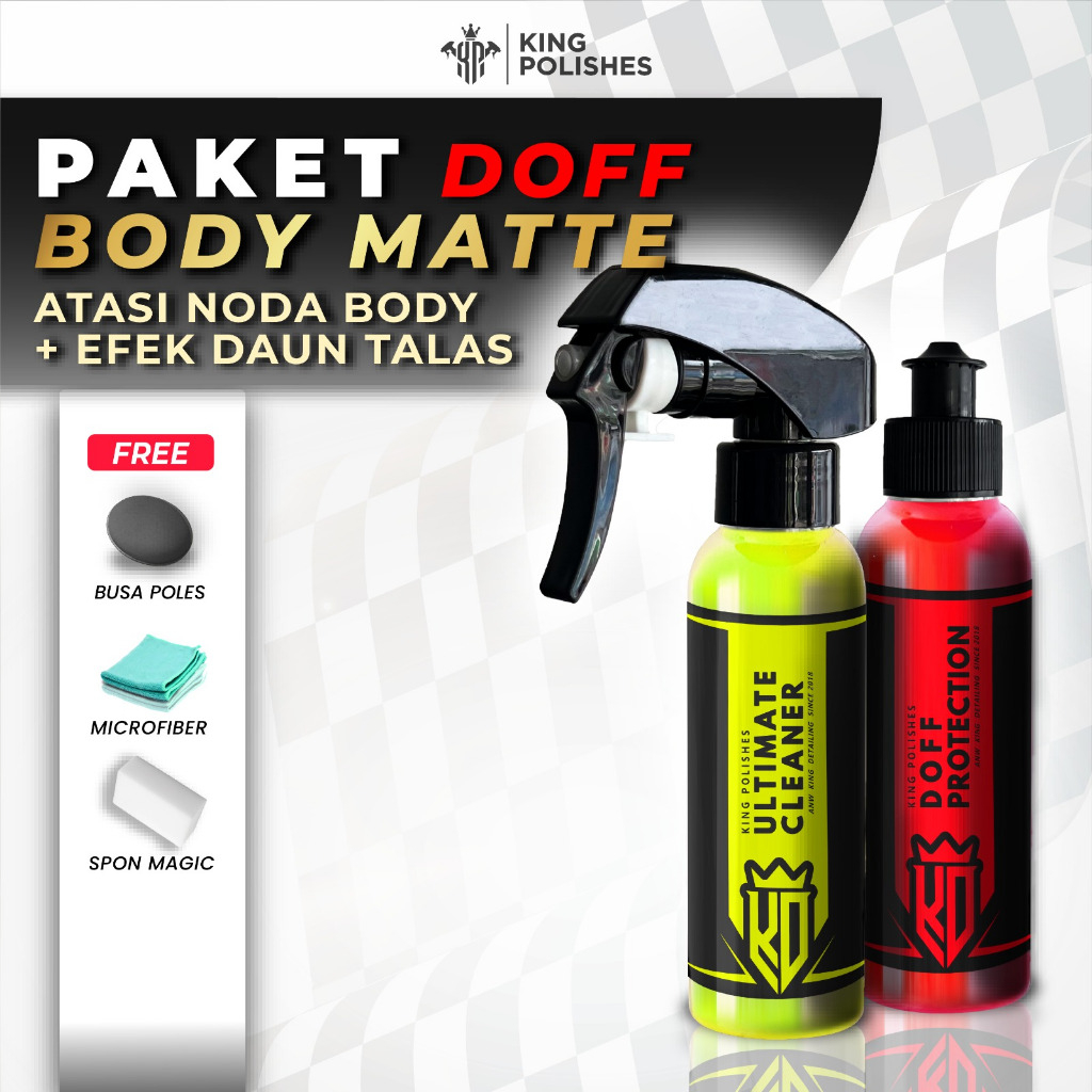 Jual (PAKET) Perawatan Body Matte - Hapus Noda Baret Tidak Bertekstur ...