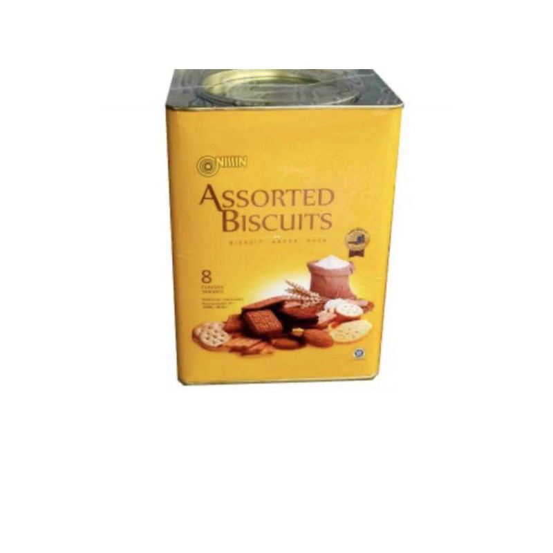 Jual NISSIN YELLOW BISKUIT ASSORTED KALENG | Shopee Indonesia