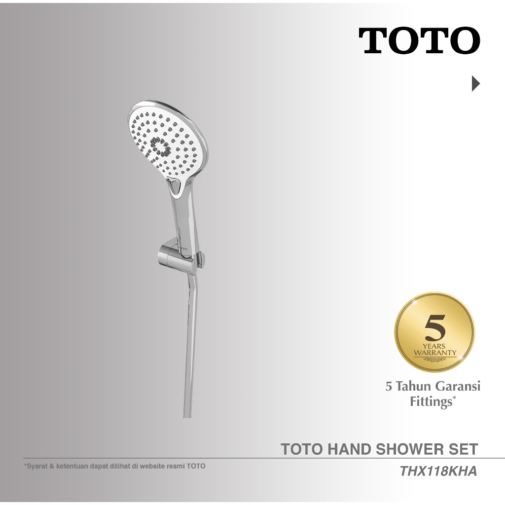 Jual TOTO Hand Shower Set THX118KHA | Shower mandi | Shopee Indonesia