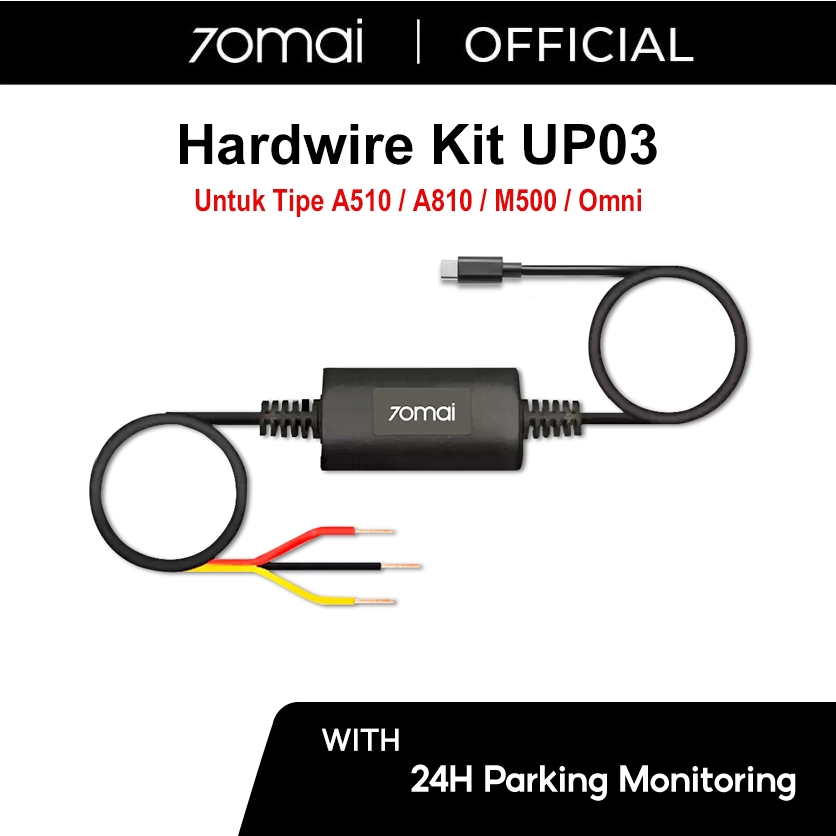 Jual 70mai Hardwire Kit UP02 Untuk Park Monitor (Untuk Tipe M300/A500s ...