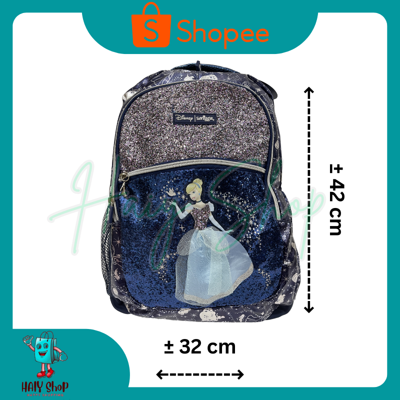 Jual Tas Ransel Smiggle Classic Backpack Edisi Disney Princess High ...