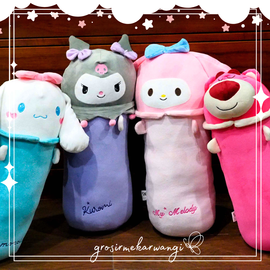 Jual REAL PICT! Bantal Guling Sanrio Lotso Karakter Boneka Guling ...