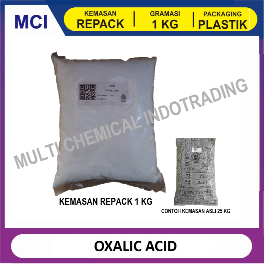 Jual OXALIC ACID / ASAM OKSALAT / OXAL - REPACK 1 KG | Shopee Indonesia
