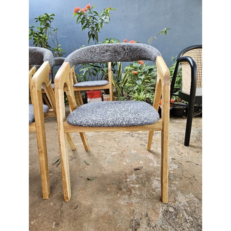 Jual Termurah!!! Kursi cafe Ellen / kursi makan minimalis/ kursi ropan | Shopee Indonesia