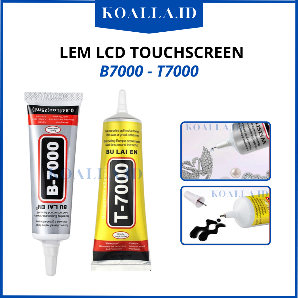 Jual T7000 B7000 Lem LCD Layar Hp Daya Rekat Kuat 15ml | Shopee Indonesia