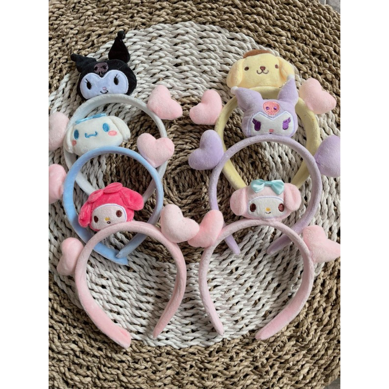 Jual BANDO RAMBUT KARAKTER BONEKA KUROMI, SANRIO, CINNAMOROL DAN ...