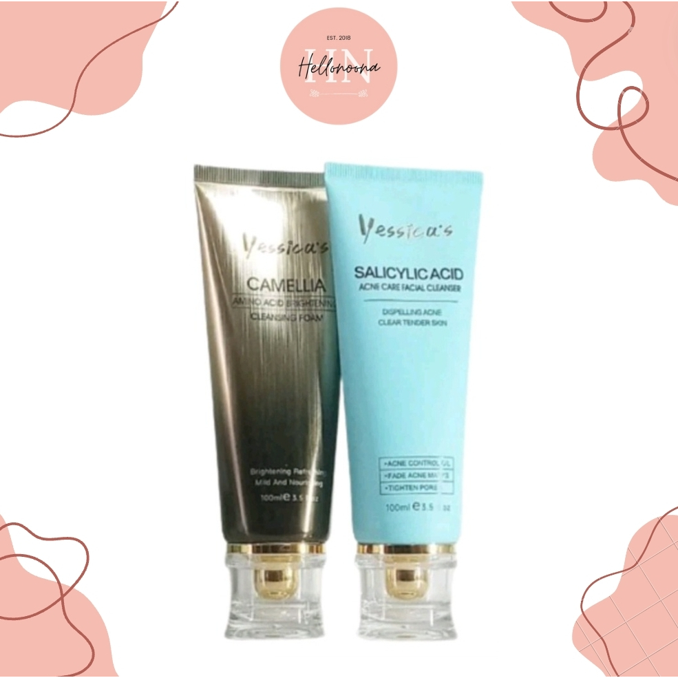 Jual YESSICA's - Face Wash Salicylic Acid & Camellia Amino Acid 60ml ...