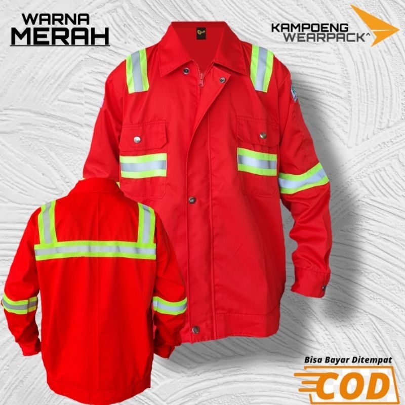 Jual Baju Proyek / Pakaian Kerja / Wearpack Safty APD K3 / Wearpack ...