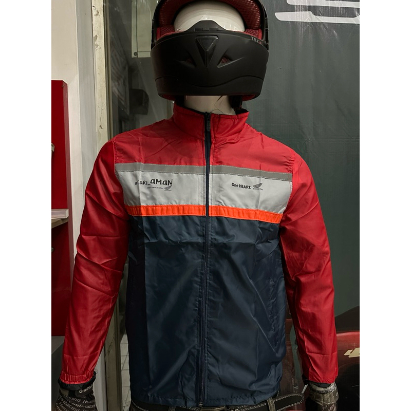 Jual Jaket Honda Cari Aman All New ORI All Size | Shopee Indonesia