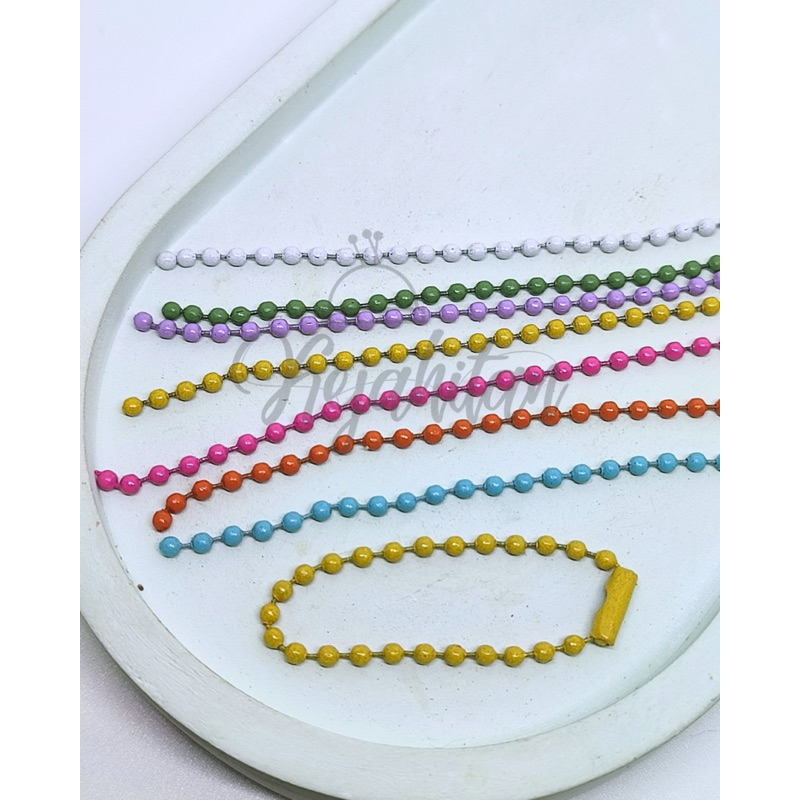 Jual Ball Chain Rantai Biji Lada Gantungan Rantai | Shopee Indonesia