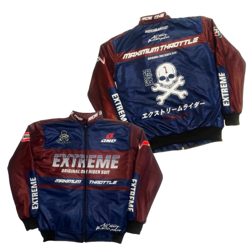 Jual JAKET TOURING MOTOR SUNMORI - VARSITY NASCAR JACKET VINTAGE PRIA ...