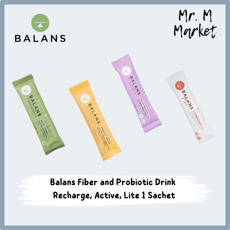 Jual BALANS Recharge Lite Active Collagen Fiber and Probiotik Drink 1 ...