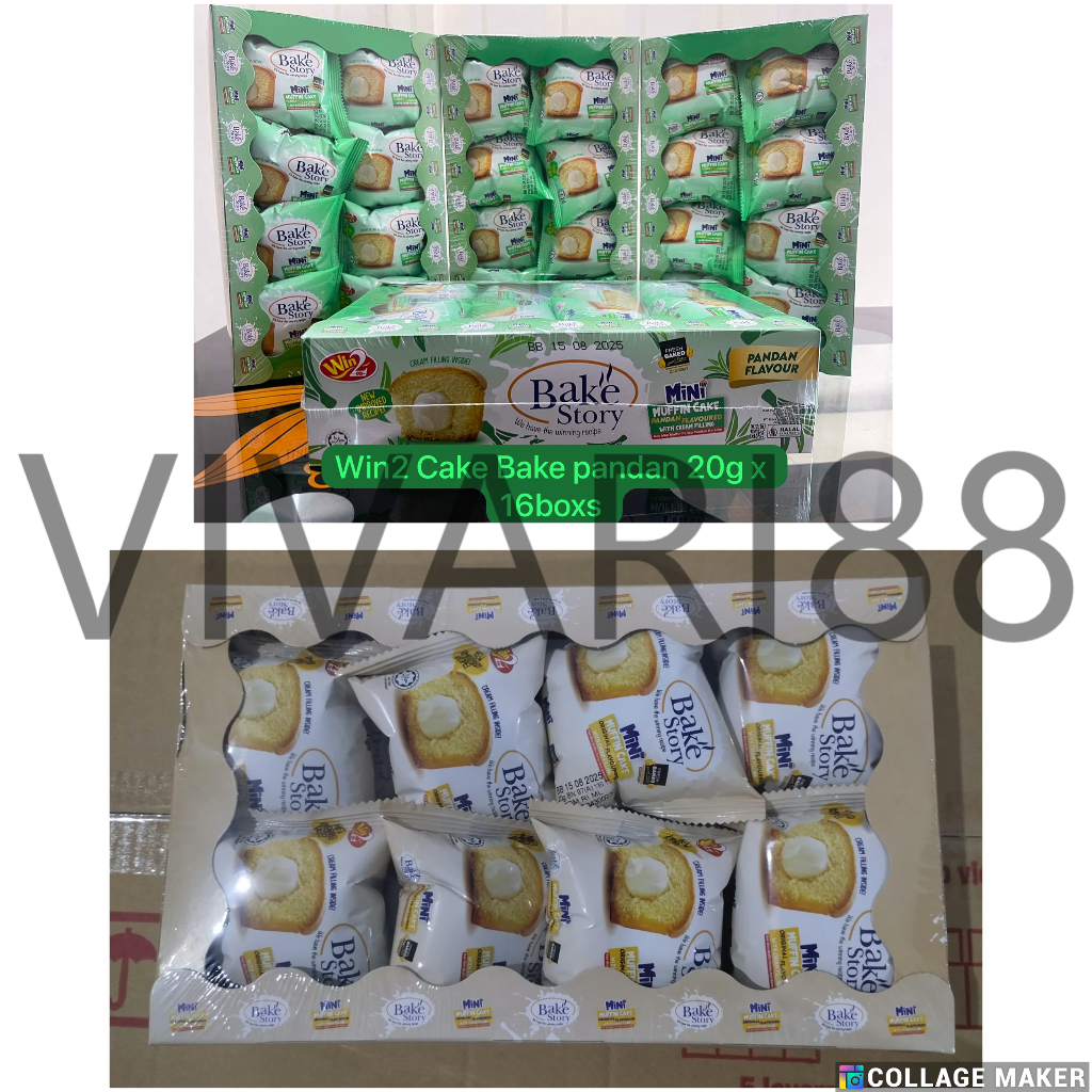 Jual Win2 Baked Story Muffin Cake With Cream Filling 320g | Shopee Indonesia