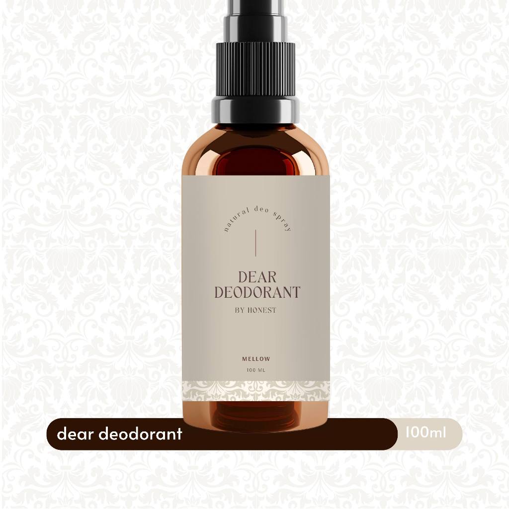 Jual Dear Deodorant by HONEST natural deodorant tawas spray 100ml batik ...