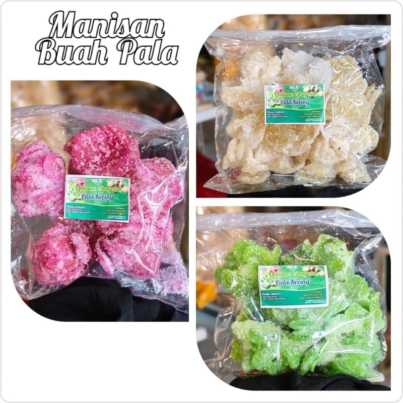 Jual Manisan Buah Pala Kering 200g | Shopee Indonesia