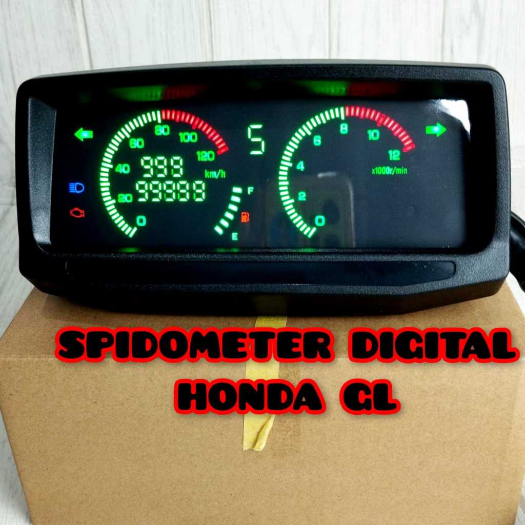 Jual SPIDO SPEEDOMETER HONDA GL MAX PRO 100 SPEDO DIGITAL GL NO SENSOR ...