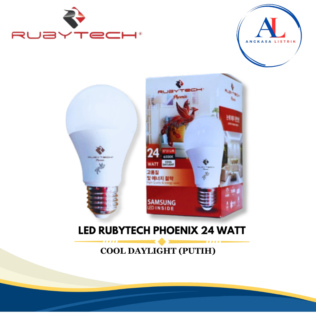 Jual LAMPU RUBYTECH PHOENIX LED A-BULB 24W | Shopee Indonesia