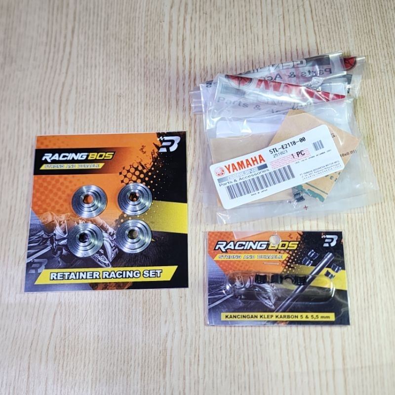 Jual RETAINER RACING RETAINER KLEP BATANG 5MM RACINGBOS UNIVERSAL MOTOR ...