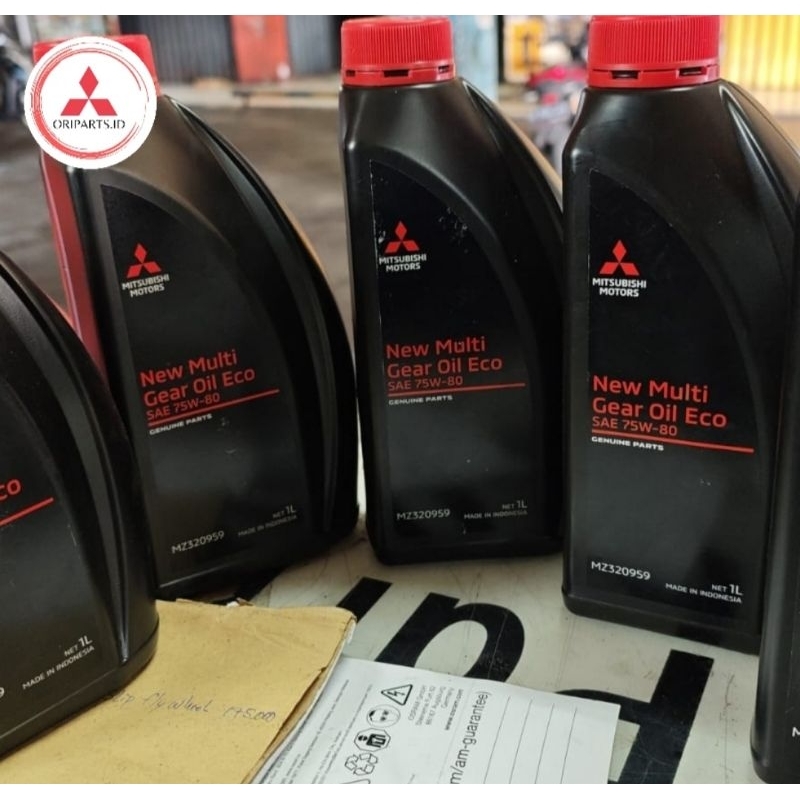 Jual NEW MULTI GEAR OLI ECO SAE 75W-80 TRANSMISI MANUAL XPANDER, MIRAGE ...