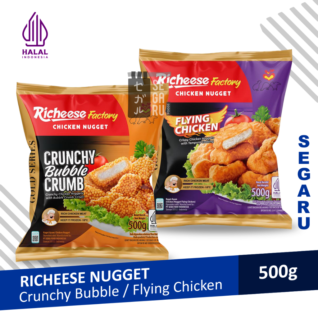 Jual Richeese Chicken Nugget Crispy 500 Gram | Shopee Indonesia
