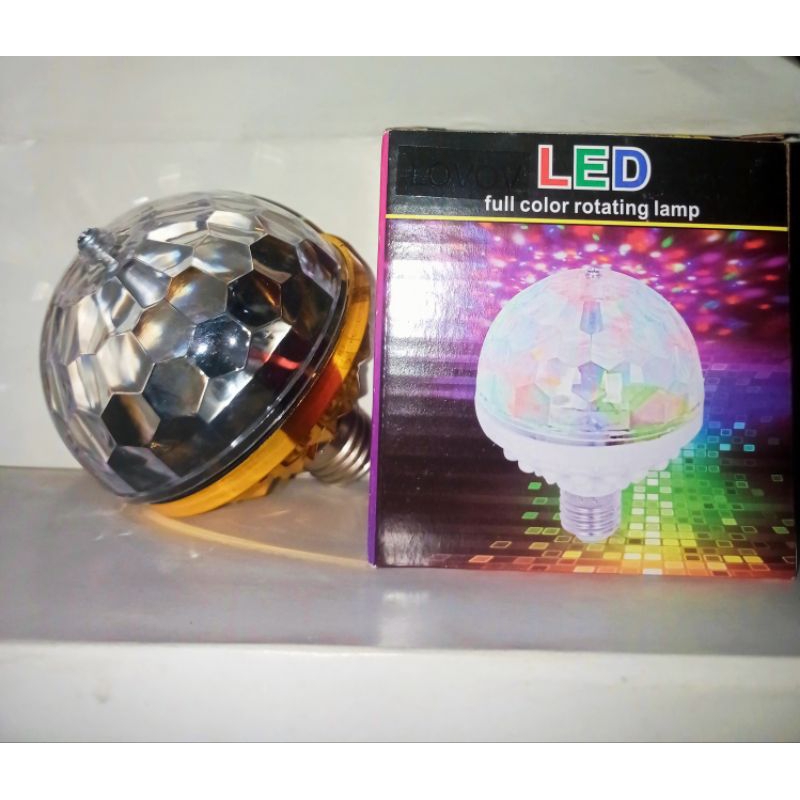 Jual Lampu disco led Kristal RGB Lovov | Shopee Indonesia