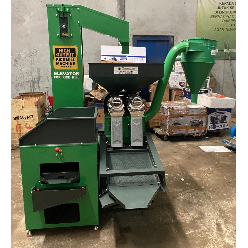 Jual MAHKOTA MESIN GILING PADI / RICE MILL KD-650 PRO D KAPASITAS BESAR ORIGINAL BERGARANSI ...