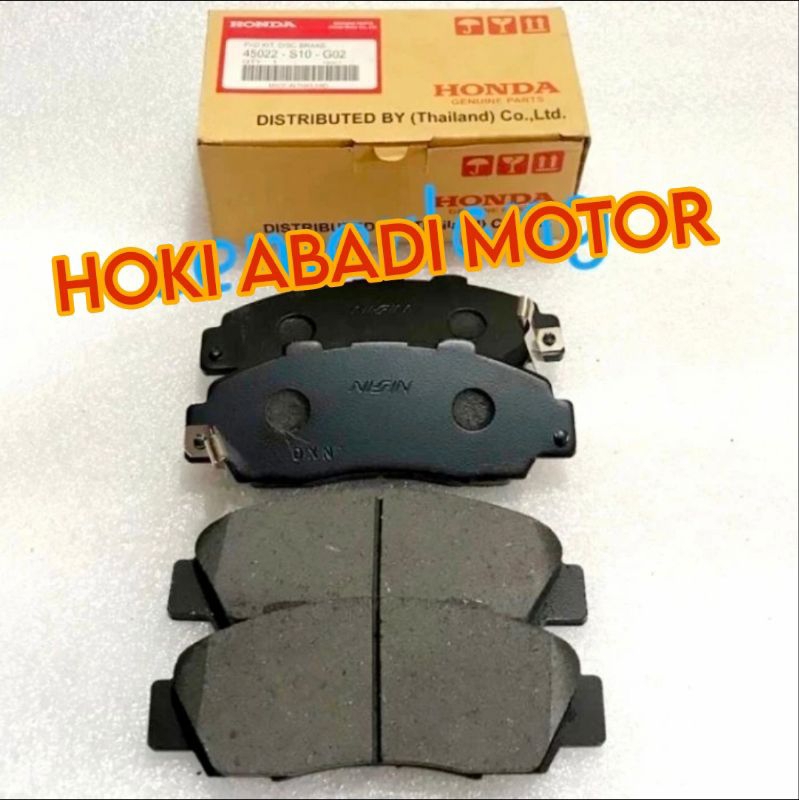 Jual Brake Pad Kampas rem Depan Honda CRV 2.0 2000CC Old 45022-S10-G02 Original | Shopee Indonesia