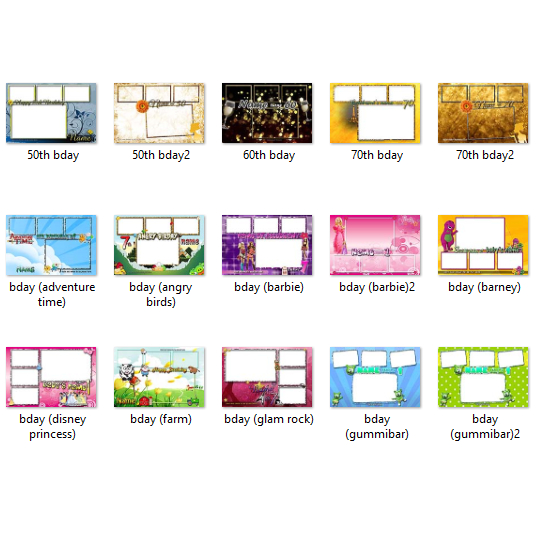 Jual 170+ TEMPLATES FOR YOUR PHOTO BOOTH BUSINESS, EDITABLE USING ...