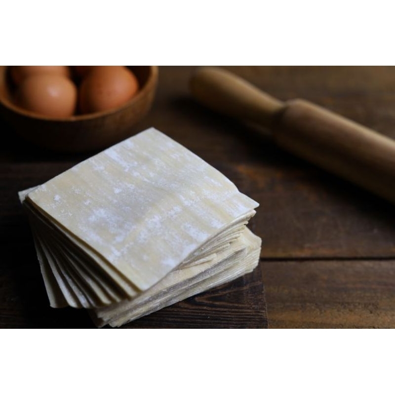 Jual Kulit Pangsit Kulit Dimsum Kotak Frozen 50lembar - 8cm/9cm/10cm | Shopee Indonesia