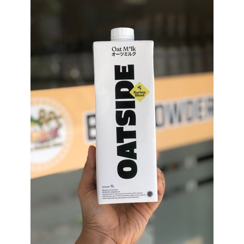 Jual susu oat (oat milk) oatside 1 liter di denpasar bali | Shopee ...