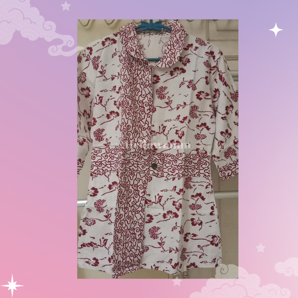 Jual Preloved Batik Putih Cantik | Shopee Indonesia