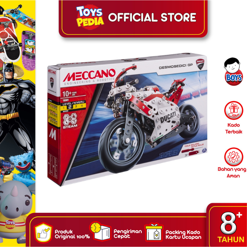 Jual Mainan MECCANO Engineering & Robotics Desmosedici GP Ducati ...