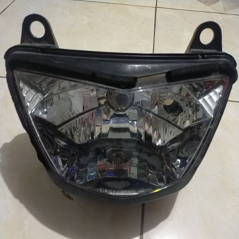 Jual Reflektor lampu depan Kawasaki ninja R ninja barong original copotan | Shopee Indonesia