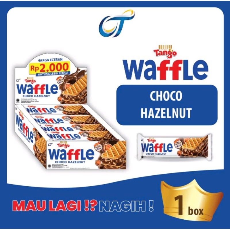 Jual TANGGO WAFFLE COCO HAZELNUT 1 BOX 13X25GR | Shopee Indonesia