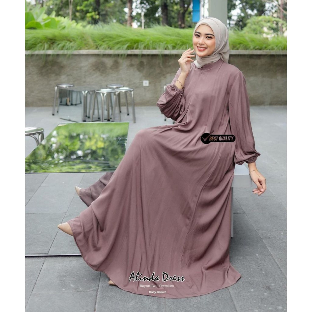 Jual ALINDA DRESS TWIL PREMIUM GRADE A HALUS - GAMIS ALINDA PREMIUM ...