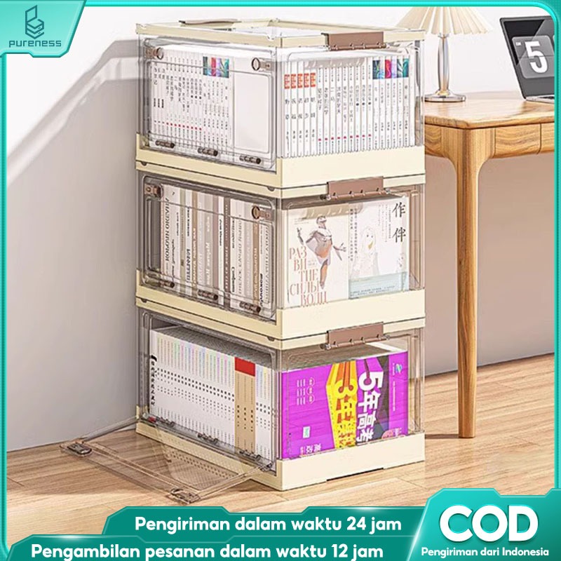 Jual 53/60/67cm lebar permukaan Kotak Penyimpanan Lemari Pakaian ...