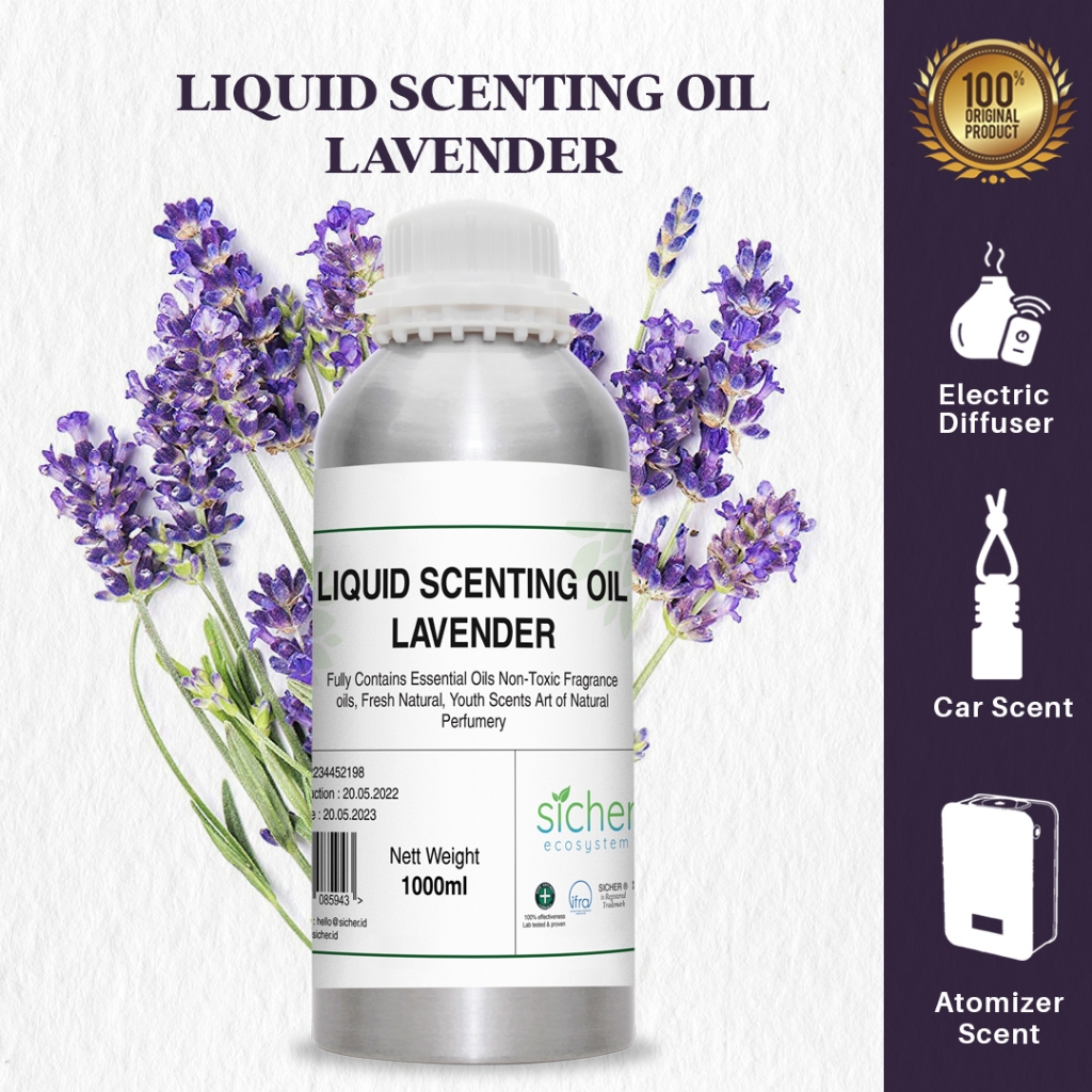Jual Sicher Refill Scenting Oil Machine Lavender 1000ml | Shopee Indonesia