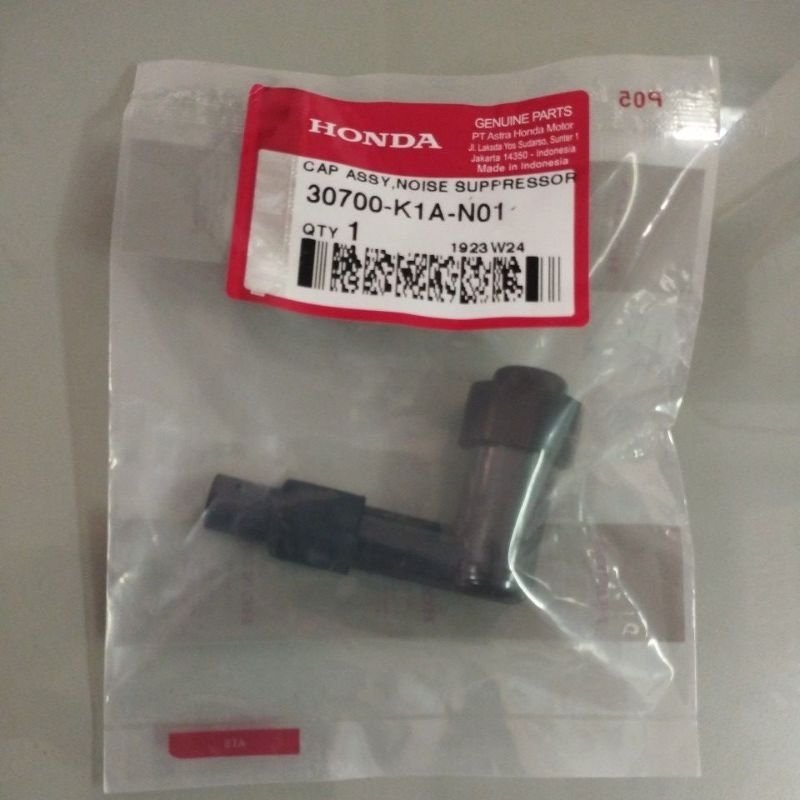 Jual Cap Assy Noise Suppressor Tutup Busi Beat Deluxe Beat Street Led ...