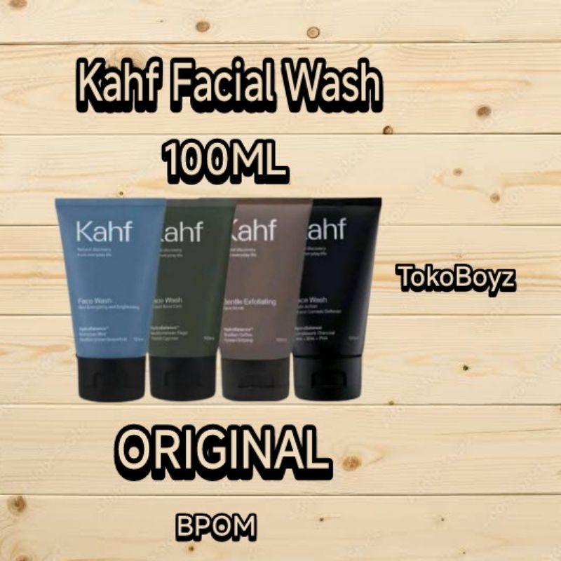 Jual KAHF Facial Wash 100Ml | Shopee Indonesia