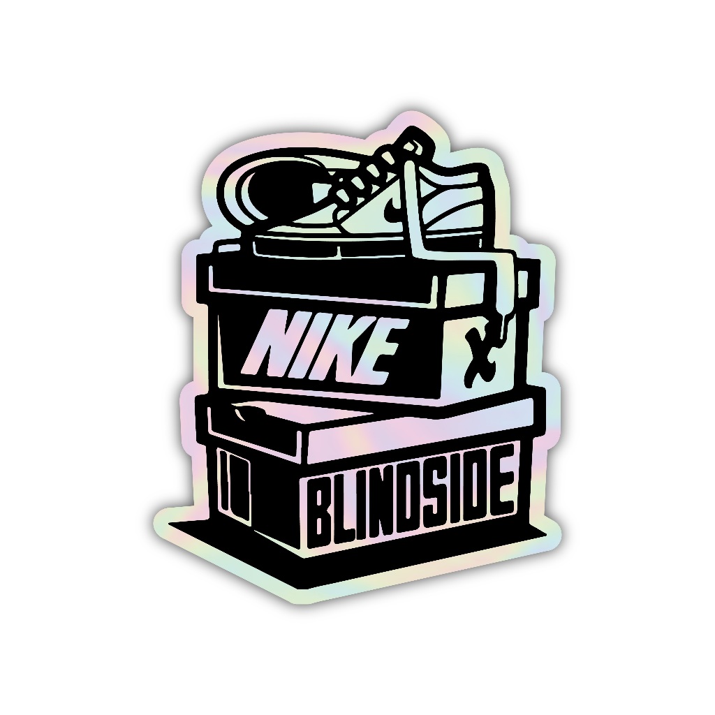 Jual Z194 sticker sepatu nike aesthetic, stiker hologram satuan ...
