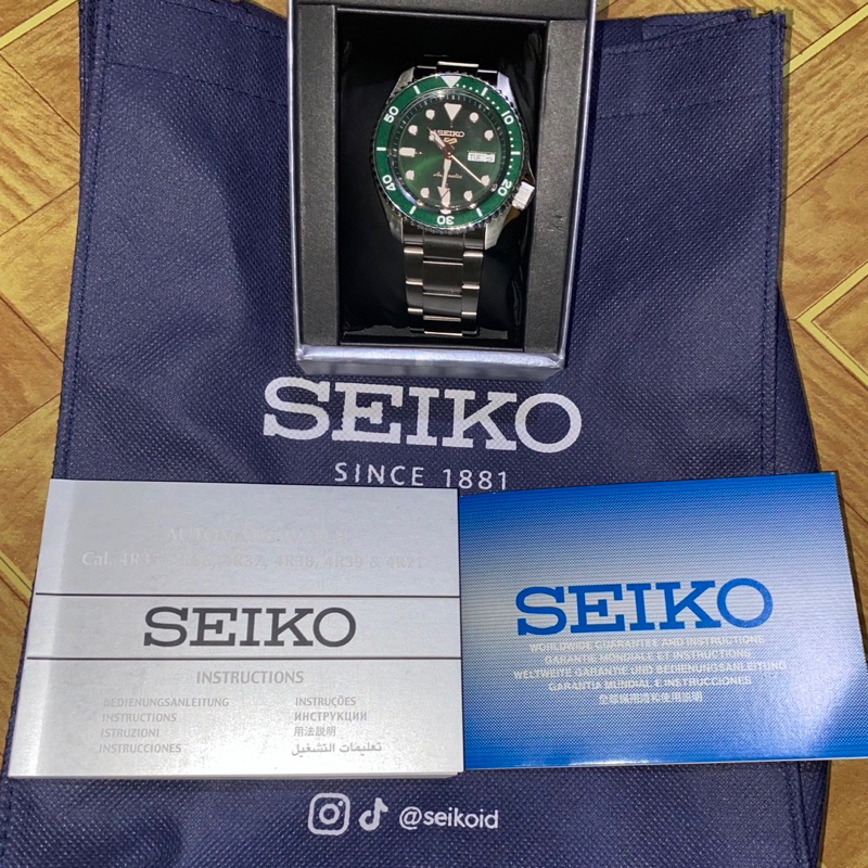 Jual Seiko 5 SportHulk Automatic SRPD63K1 | Shopee Indonesia