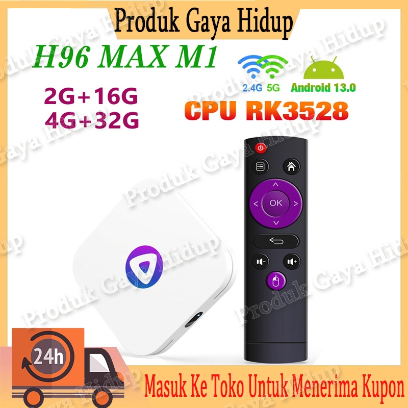 Jual Android Tv Box Android 13 OS Ram 4gb Rom 32gb Wifi 5G/2.4G Smart ...