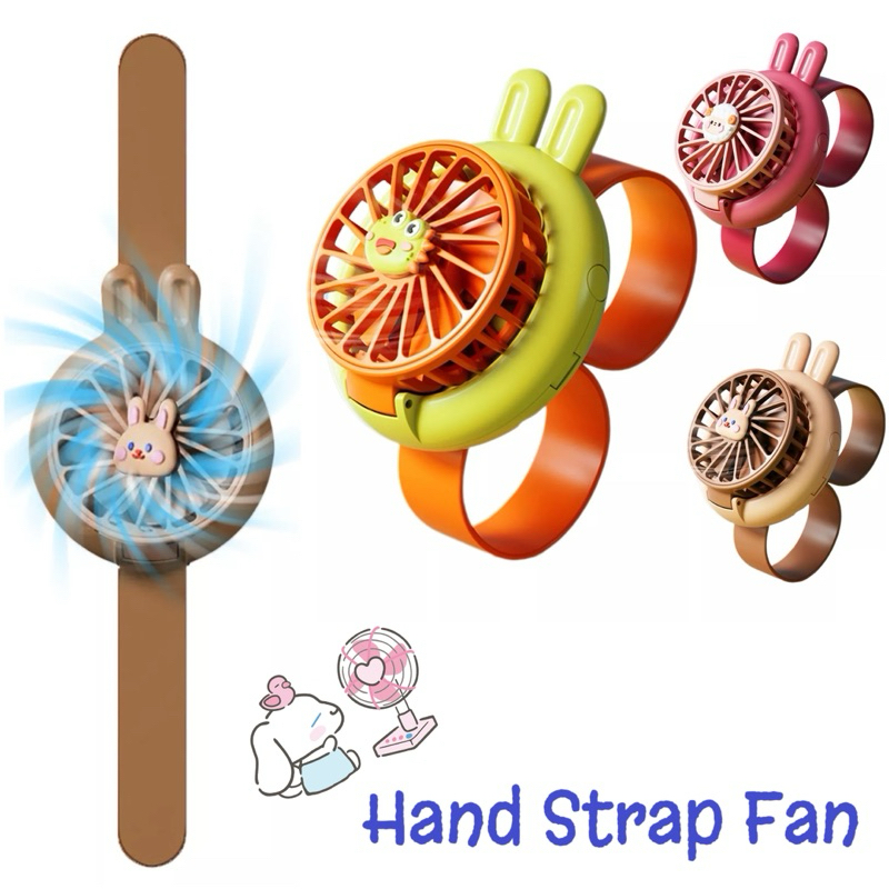 Jual strap watch wrist mini fan jam tangan kipas angin portable ...