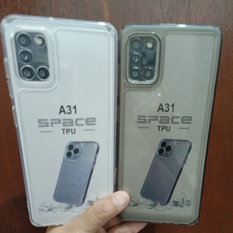Jual Soft Case Clear Space Bening Samsung A31/Anti Jamur Casing Transparan Pelindung Camera ...