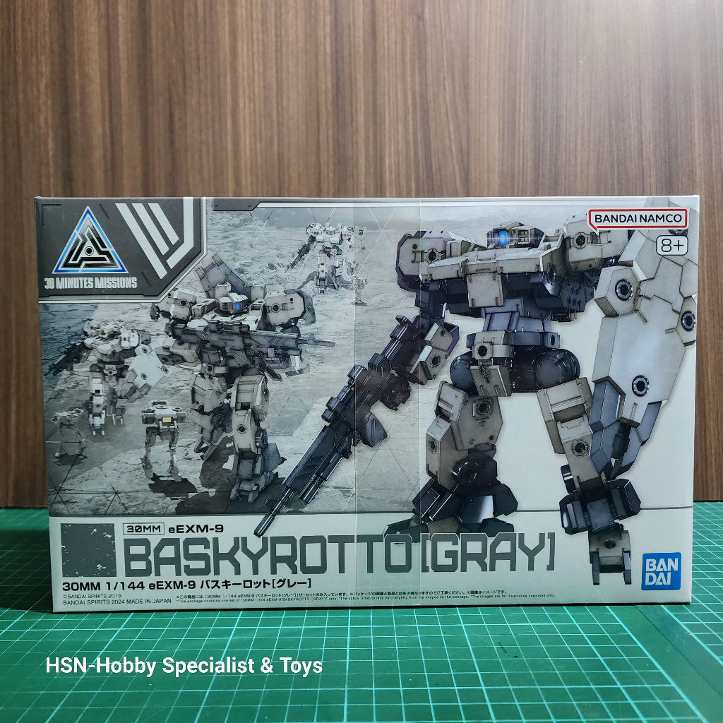 Jual 30MM eEXM-9 Vaskyrot (Gray) Model Kit Mecha Bandai | Shopee Indonesia