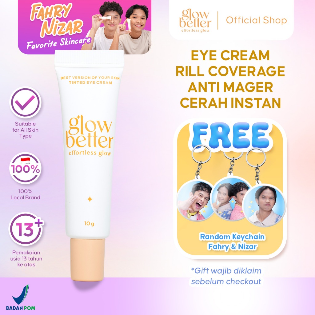 Jual [FAHRY & NIZAR SPECIAL] Glow Better Tinted Eye Cream 10gr Krim ...