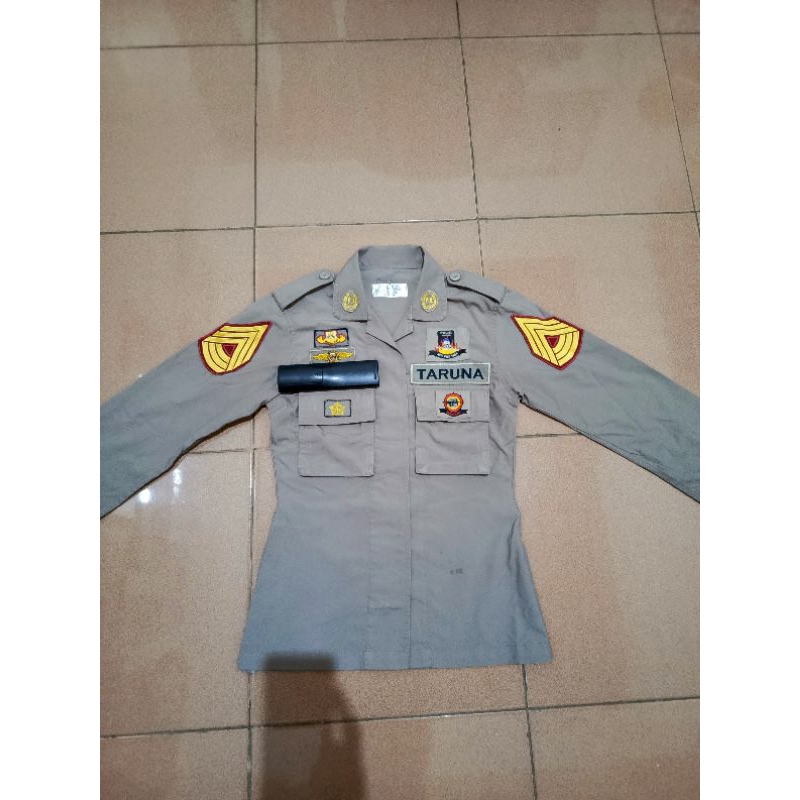 Jual BAJU PDL BEKAS TARUNA AKPOL | Shopee Indonesia