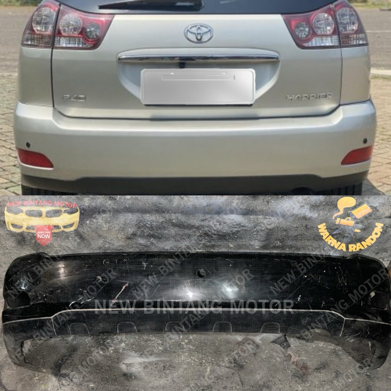 Jual Bumper belakang toyota harrier 2010 2014 original | Shopee Indonesia